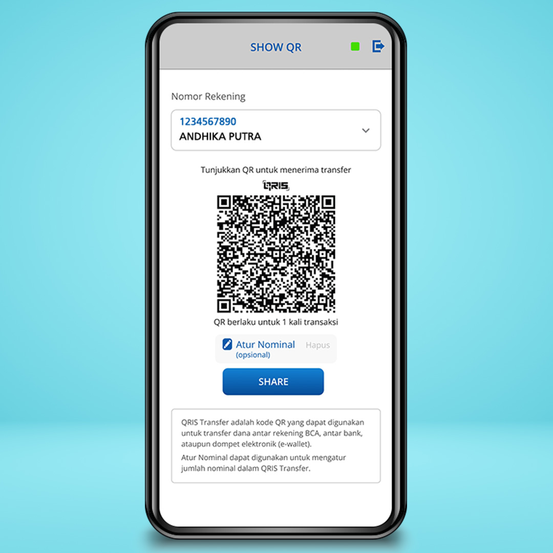 BCA - Pakai QRIS TUNTAS fitur Transfer di BCA mobile, Kirim Uang Anti Ribet